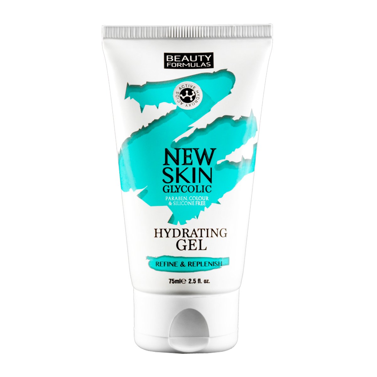 Beauty Formulas ΕΝΥΔΑΤΙΚΟ ΤΖΕΛ ΠΡΟΣΩΠΟΥ ΜΕ ΓΛΥΚΟΛΙΚΟ ΟΞΥ 75ml BF NEW ...